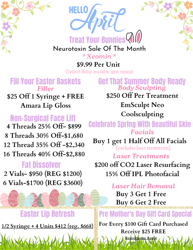 Our Specials & Medspa Offers | Amara Rejuve Medical Spa
